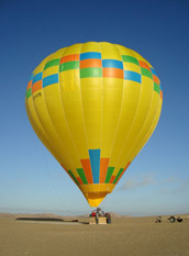 Balloon workshop offers new and used hot air balloons.